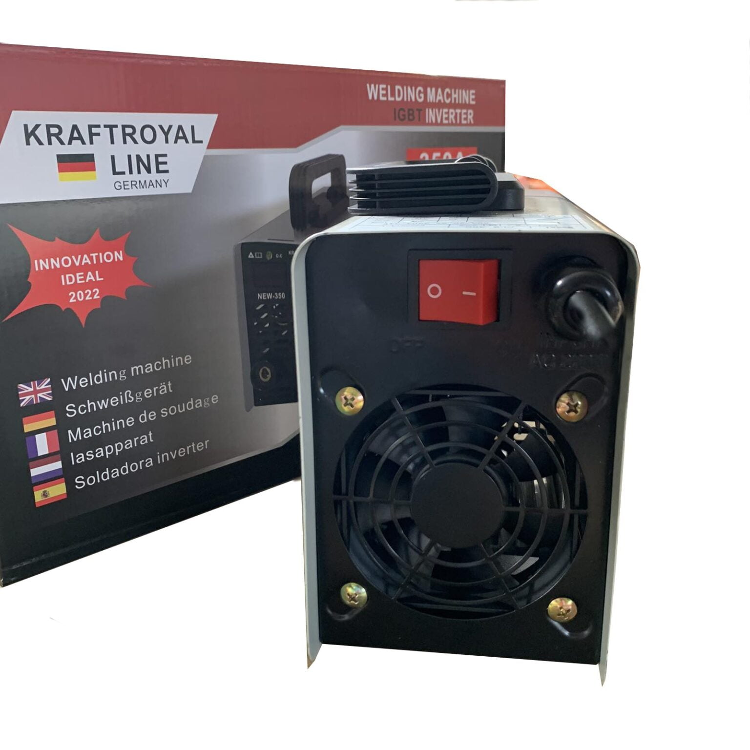 Poste à souder 350A IGBT MMA 220 V, Arc Force Kraft Royal